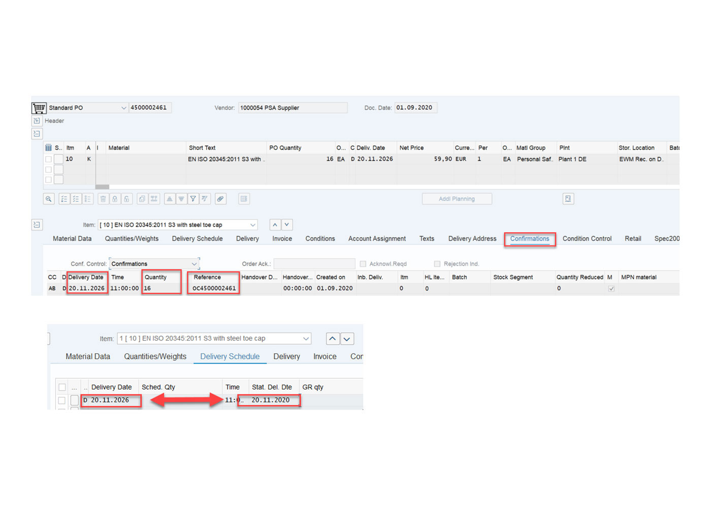 Order Confirmation Workflow